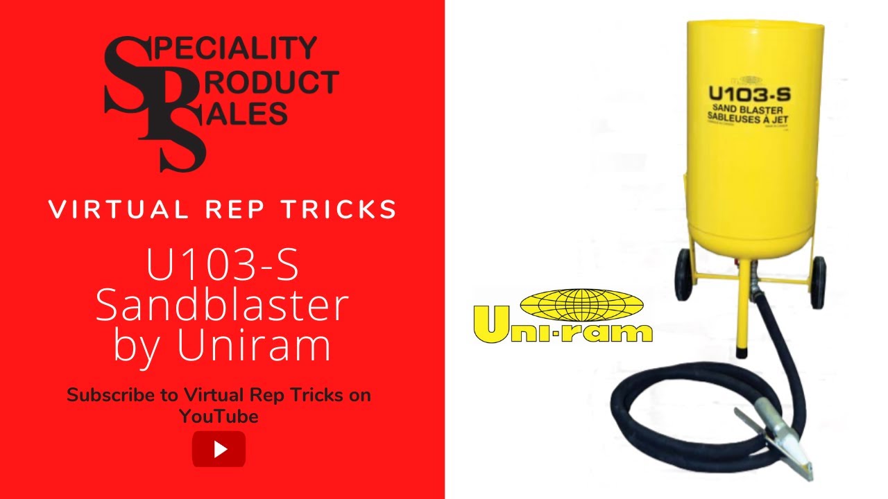 Rep Tricks - U-103S Pressure Sandblaster from Uniram - YouTube