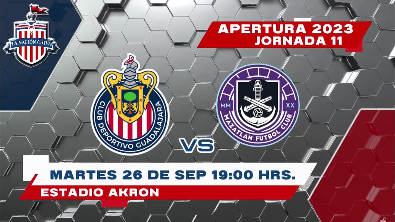 CHIVAS VS MAZATLAN EN VIVO LA PREVIA J011 APERTURA 2023 LIGA MX - YouTube