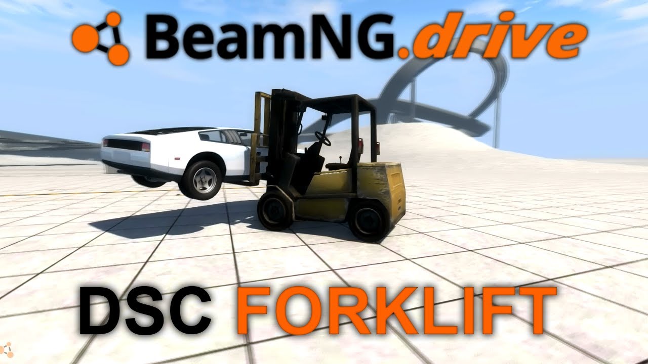 BeamNG.drive - DSC Forklift Demonstration (DOWNLOAD) - YouTube
