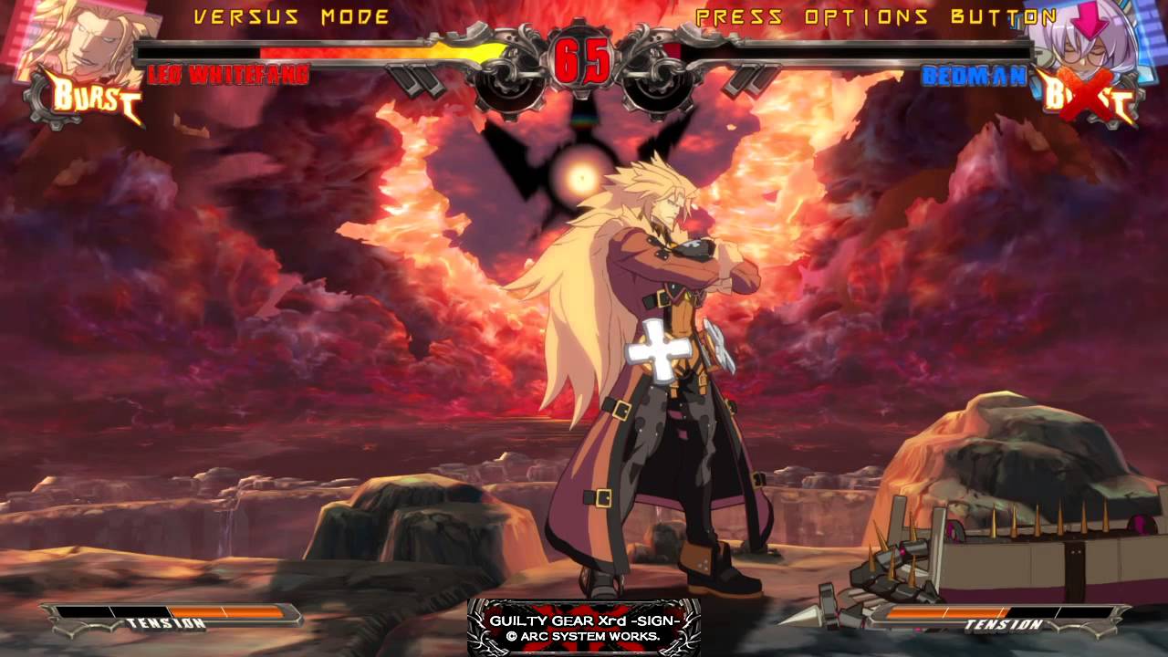 Guilty Gear Xrd -SIGN- Leo Whitefang gameplay - YouTube