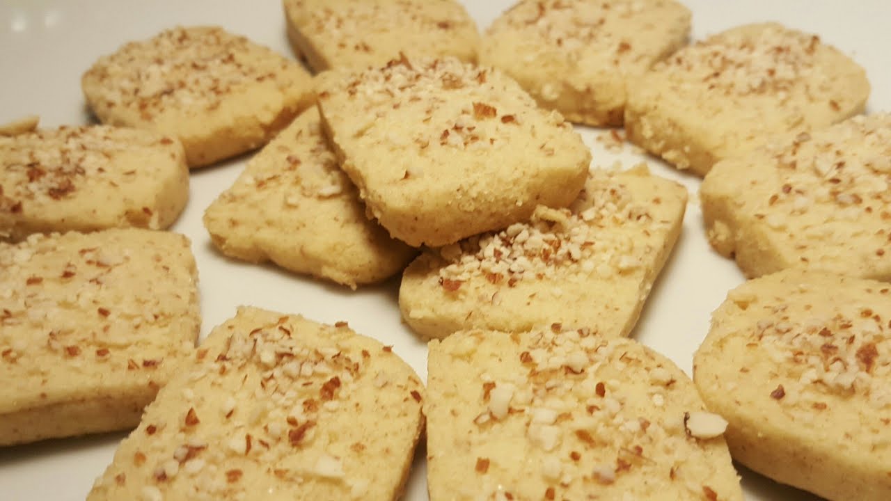 Almond Butter Cookies | Badam Butter Cookies - Easy recipe - YouTube