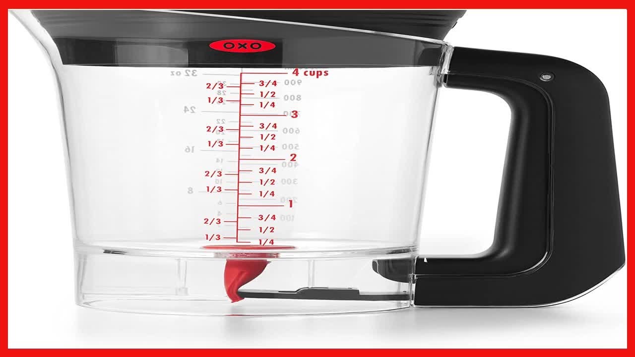 Great product - OXO Good Grips Good Gravy 4-Cup Fat Separator - YouTube