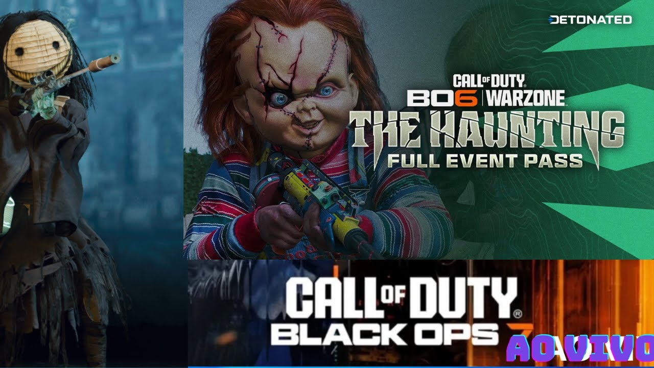 🔴 NOVO EVENTO CHUCKY 🔴 WARZONE AO VIVO BO7 ZUMBIE 🔴 - YouTube