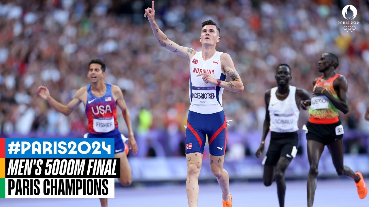 Men's 5000m Final 🏃| Paris Champions - YouTube
