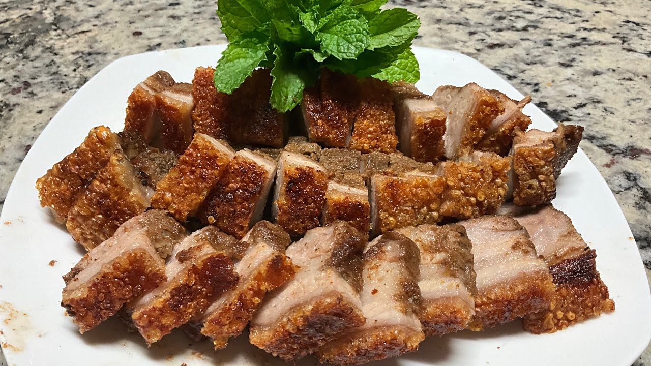 Cách làm HEO QUAY cách thức mới nhanh gọn lẹ by Bé Bự - YouTube