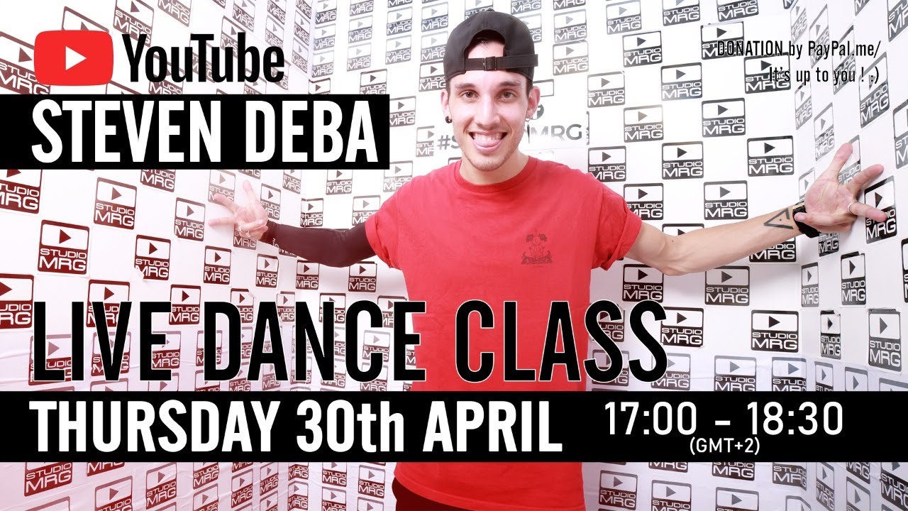 LIVE DANCE CLASS 30/04/2020 | Mr Vegas -"SO HIGH" | STEVEN DEBA - YouTube