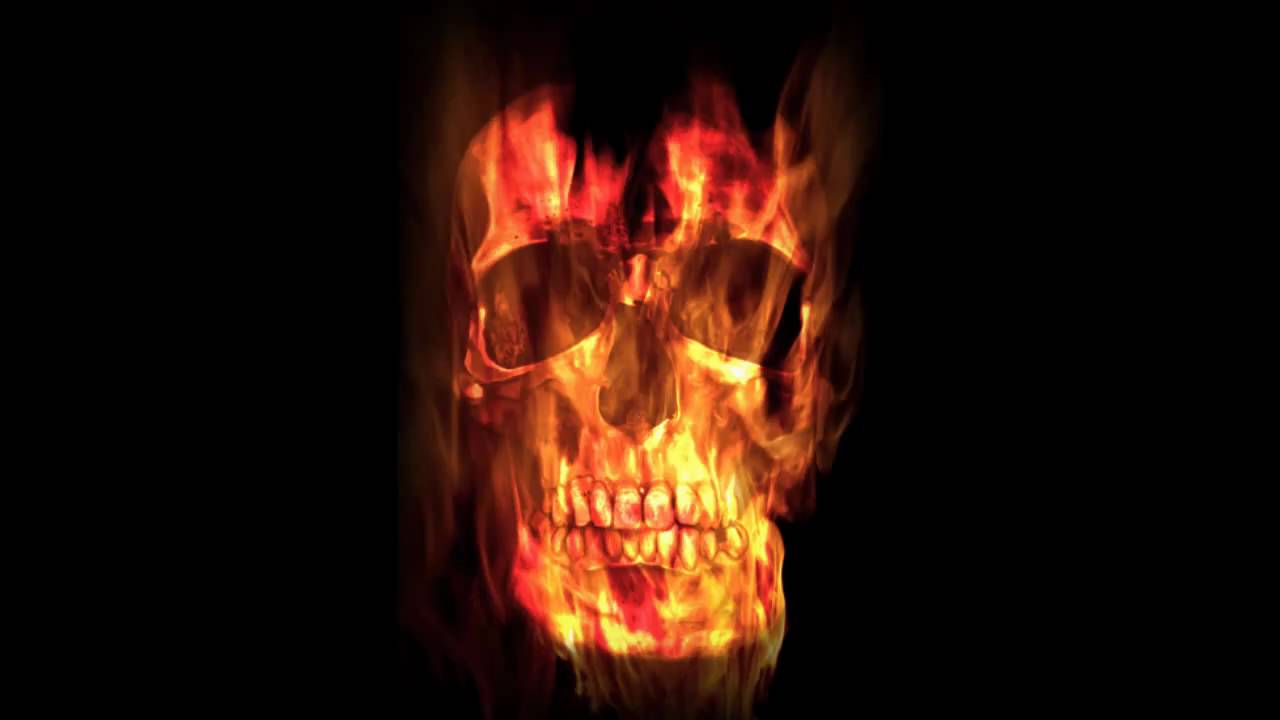 After Effects - skull of fire - YouTube