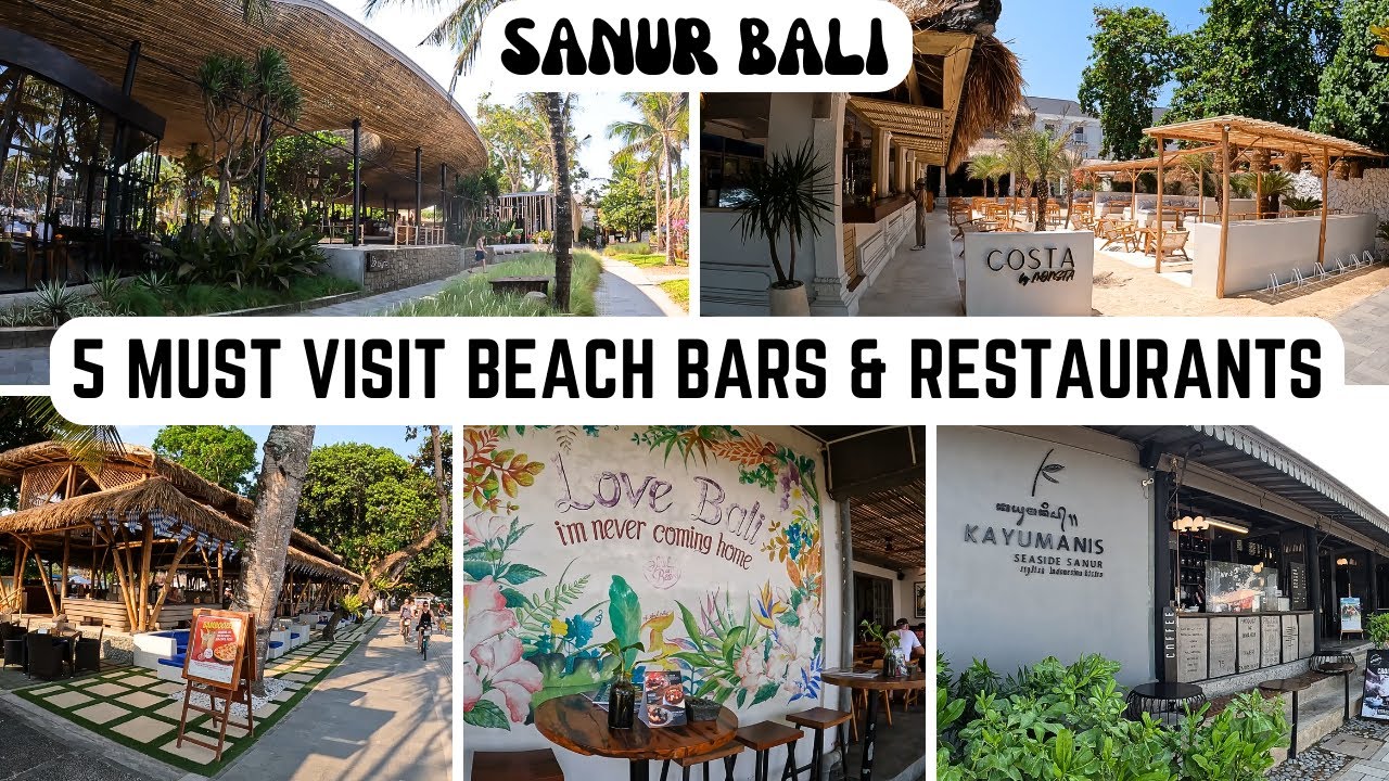 Bali Sanur Beach 5 Premium Beach Bars & Restaurants, Eating in Sanur ...