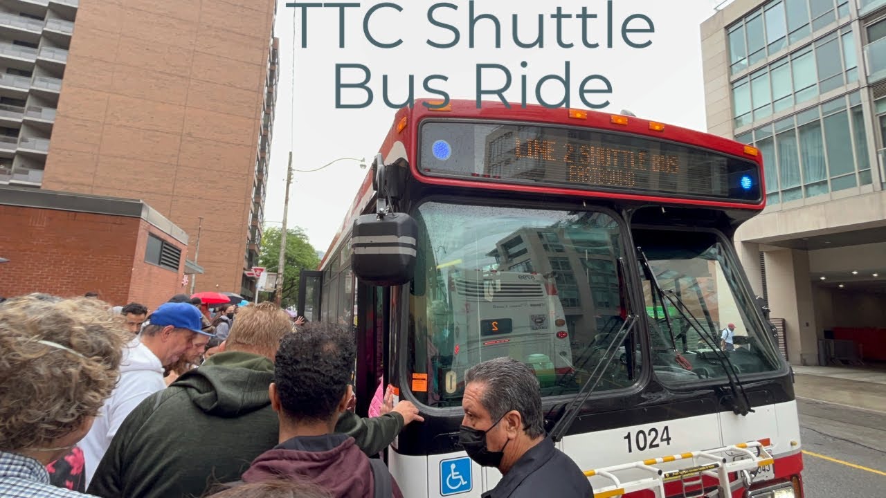 Not a Bad Experience on a Toronto TTC Subway Shuttle Bus - 8/30/2022 ...