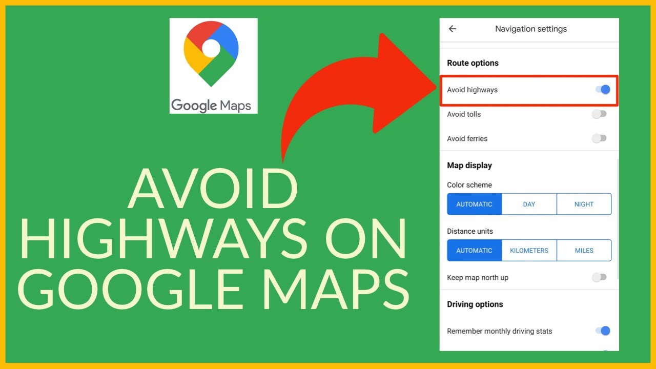 How To Avoid Highways On Google Maps Avoiding Highways On Google Maps how-to-avoid-highways-on-google-maps-avoiding-highways-on-google-maps