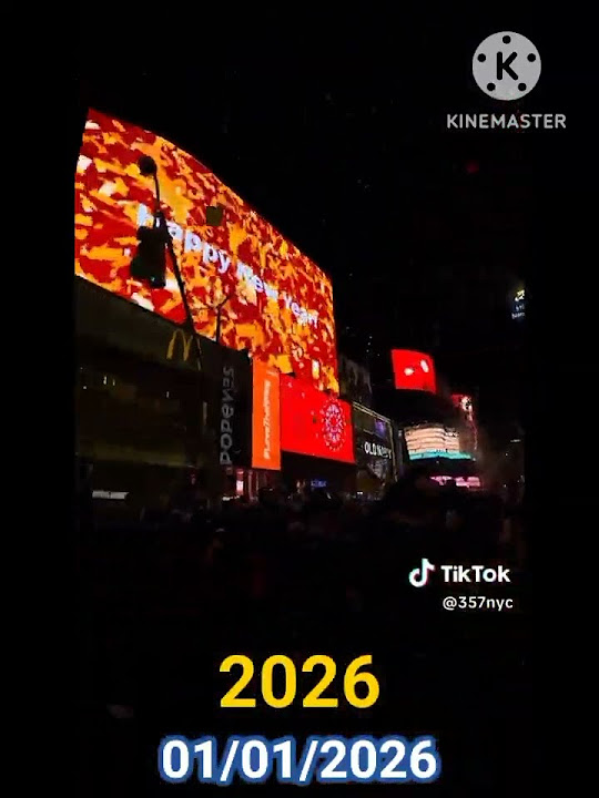 Happy New Year Ball Drop 2025-2026 Countdown Eye Time Square - YouTube