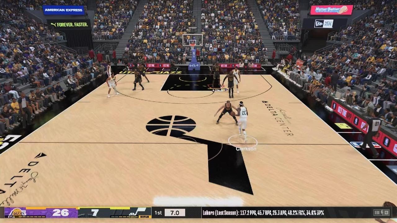NBA 2K24 full court - YouTube
