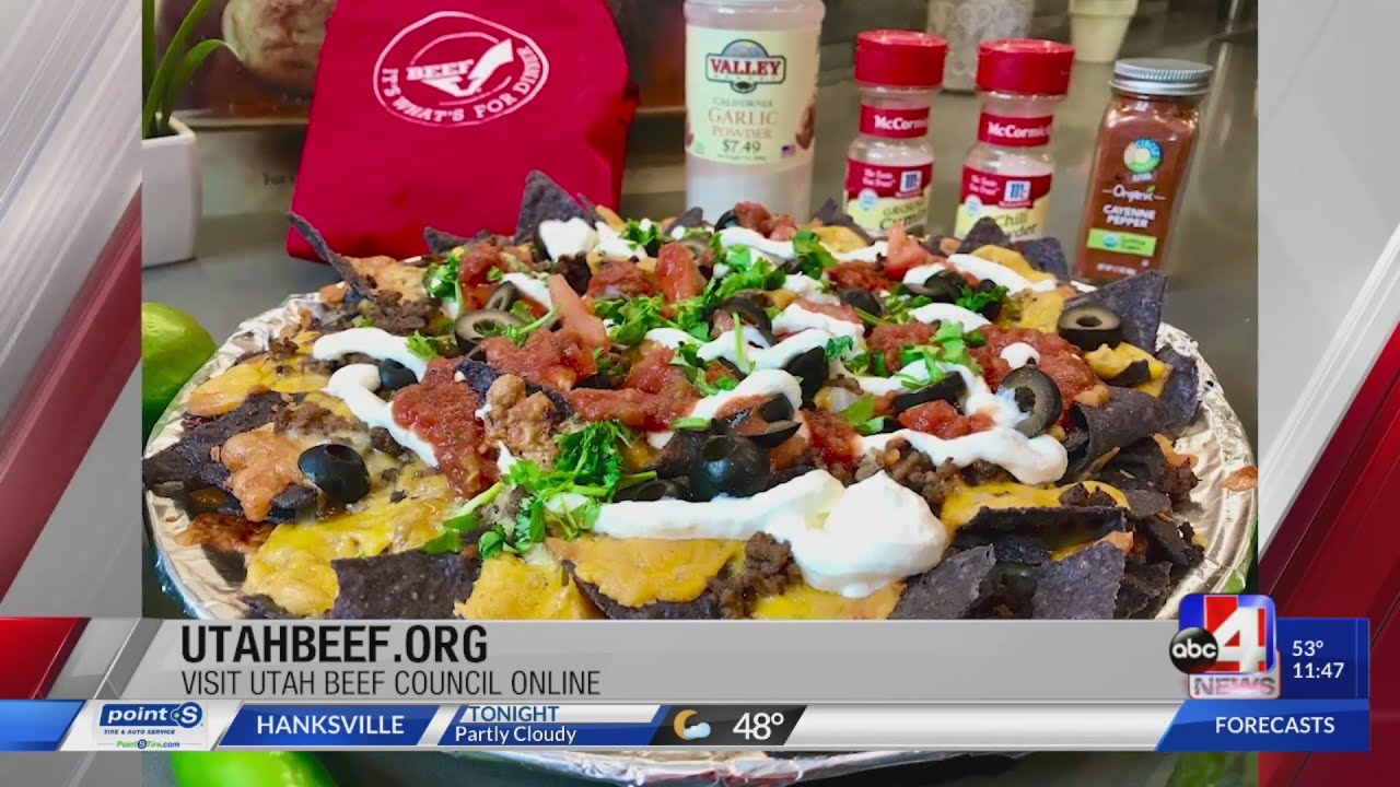 Utah Beef Council - Layered Beef Nachos - YouTube