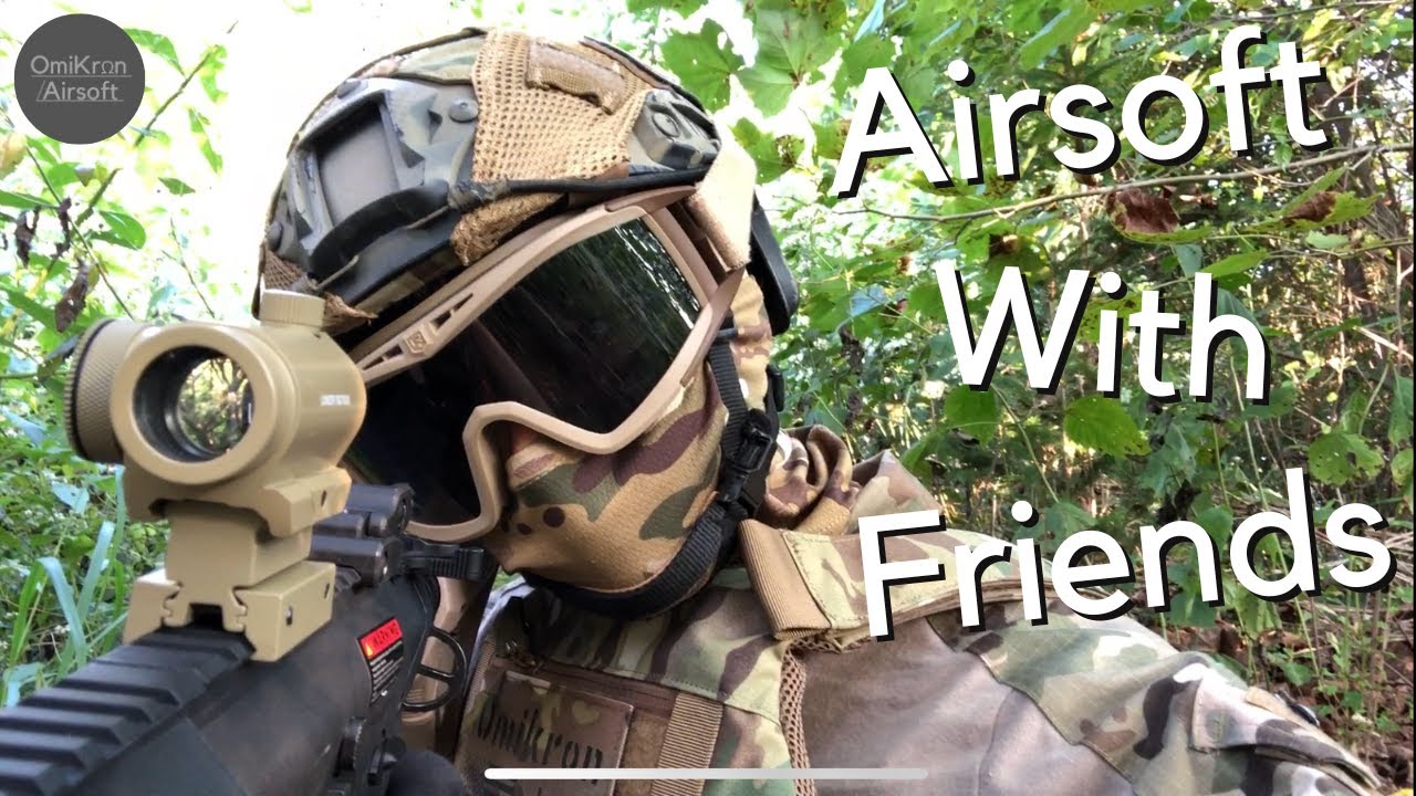 Airsoft is always funer with friends - YouTube