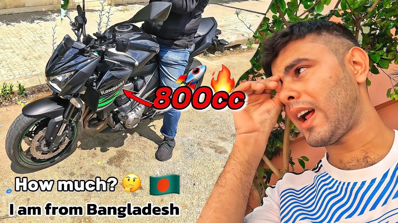 Kawasaki ninja zx 800cc bike রাস্তায় দেখলাম 😱 কেমনে সম্ভব ? - YouTube
