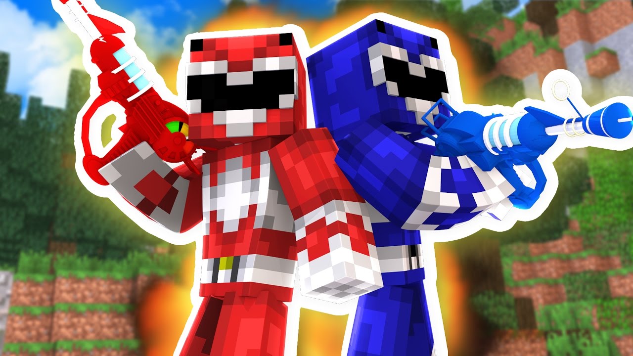 POWER RANGER vs POWER RANGER in MINECRAFT! - YouTube