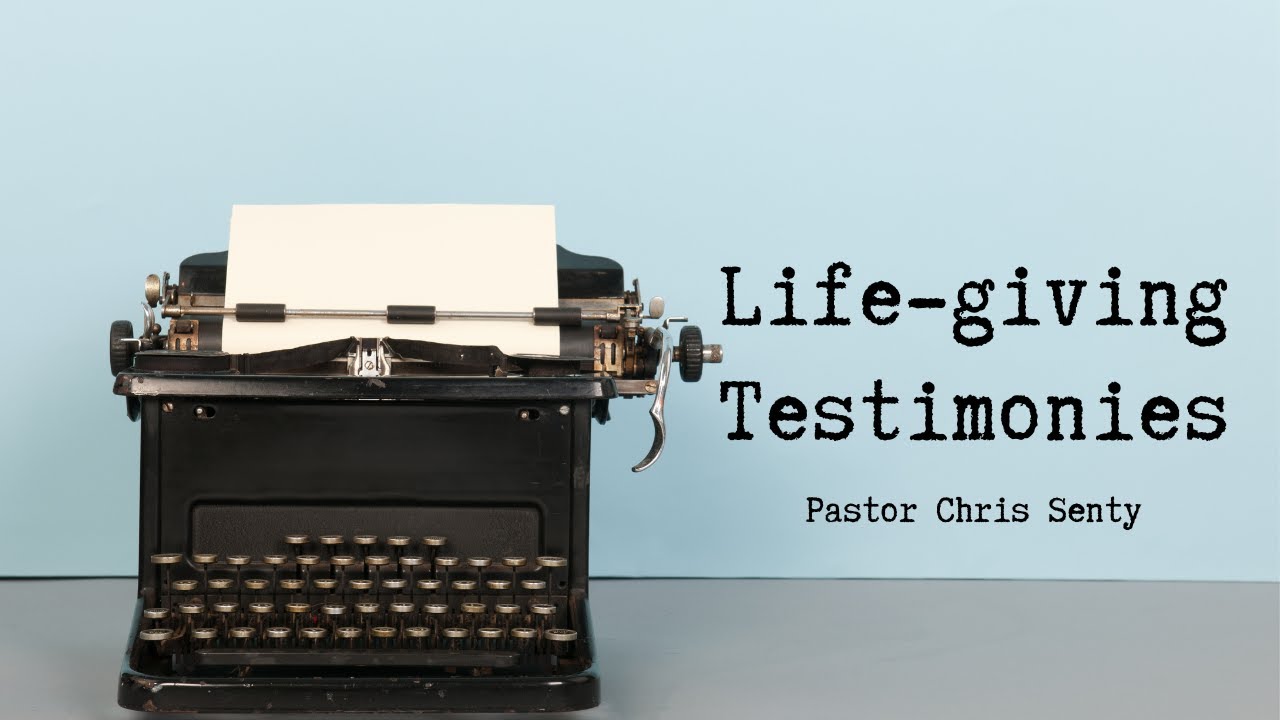 Life-Giving Testimonies | Equipped to Minister | Pastor Chris Senty ...