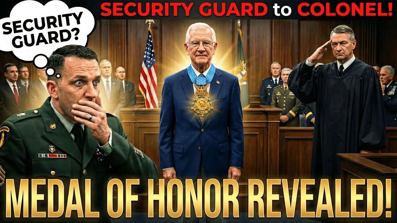 Military Lawyer HUMILIATED the Old Security Guard—Until the Judge Stood ...