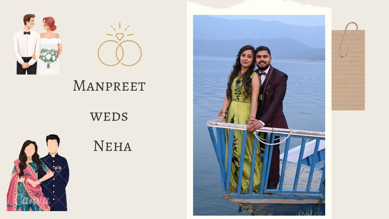 Manpreet With Neha ,Rectpion Ceremony!Live Telecast By :-Dhami HD ...