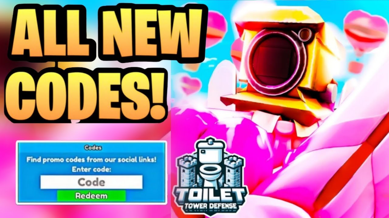 *NEW* ALL WORKING CODES FOR TOILET TOWER DEFENSE IN 2025! ROBLOX TTD ...