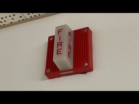 Fire Alarms Sounding at UCLA Boelter Hall (Birthplace of the Internet ...