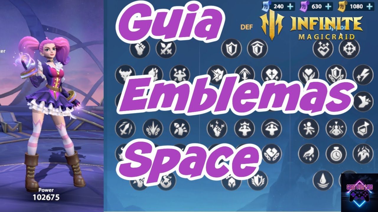 IMR Guia Emblemas Space (Espanol) - YouTube