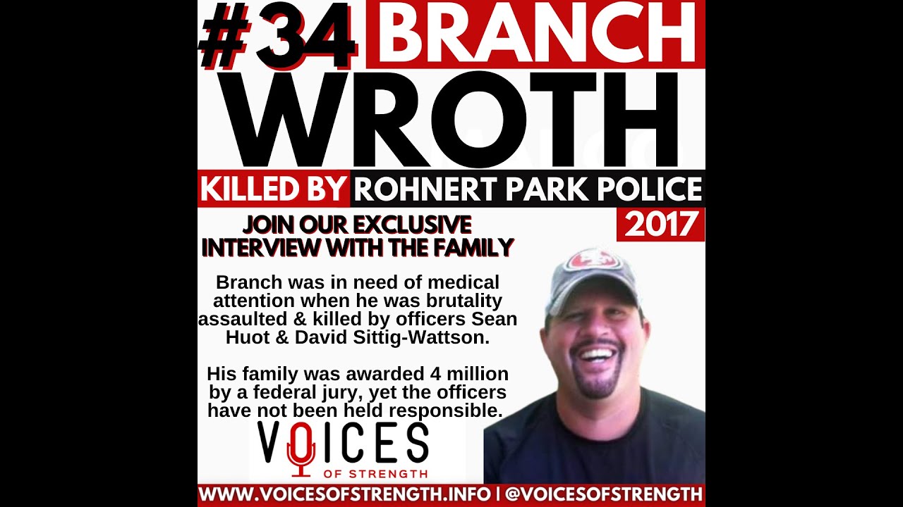 VOS #34 The Family of Branch Wroth: Awarded 4 million After His Brutal ...