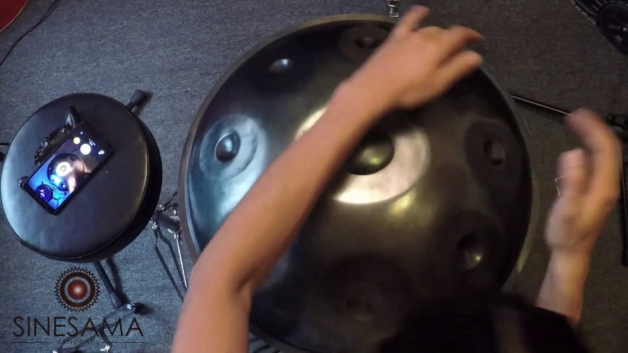 Sinesama F Kurd 8+1 Handpan - YouTube