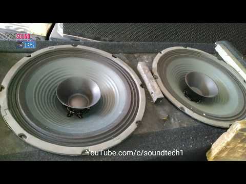 Assembled 155×12 dual cone full range high power PA loud speaker