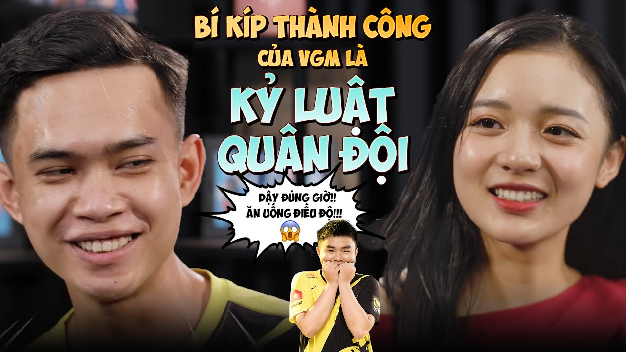 VGM.Han chia sẻ bí kíp thành công của V Gaming là kỷ luật quân đội ...