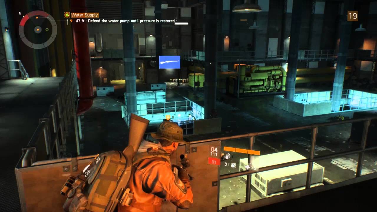 The Division - Water Supply side mission - Medical Wing supplies - YouTube