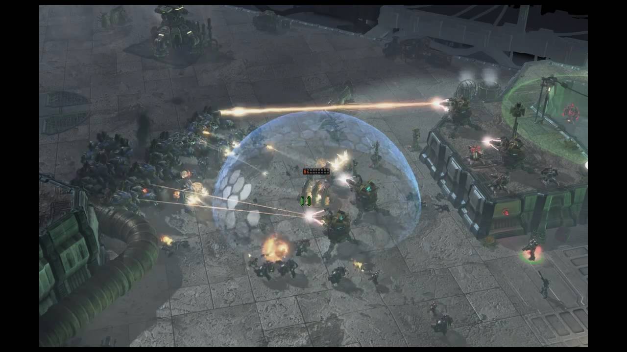 SC2 - The Titans Are Coming (Battle for Sky Fortress) - YouTube