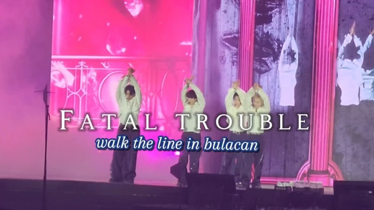 Enhypen - Fatal Trouble | Walk the Line in Bulacan 030125 - YouTube