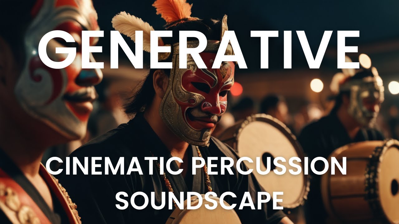 Generative Cinematic Percussion Soundscape | 10 Minutes - YouTube
