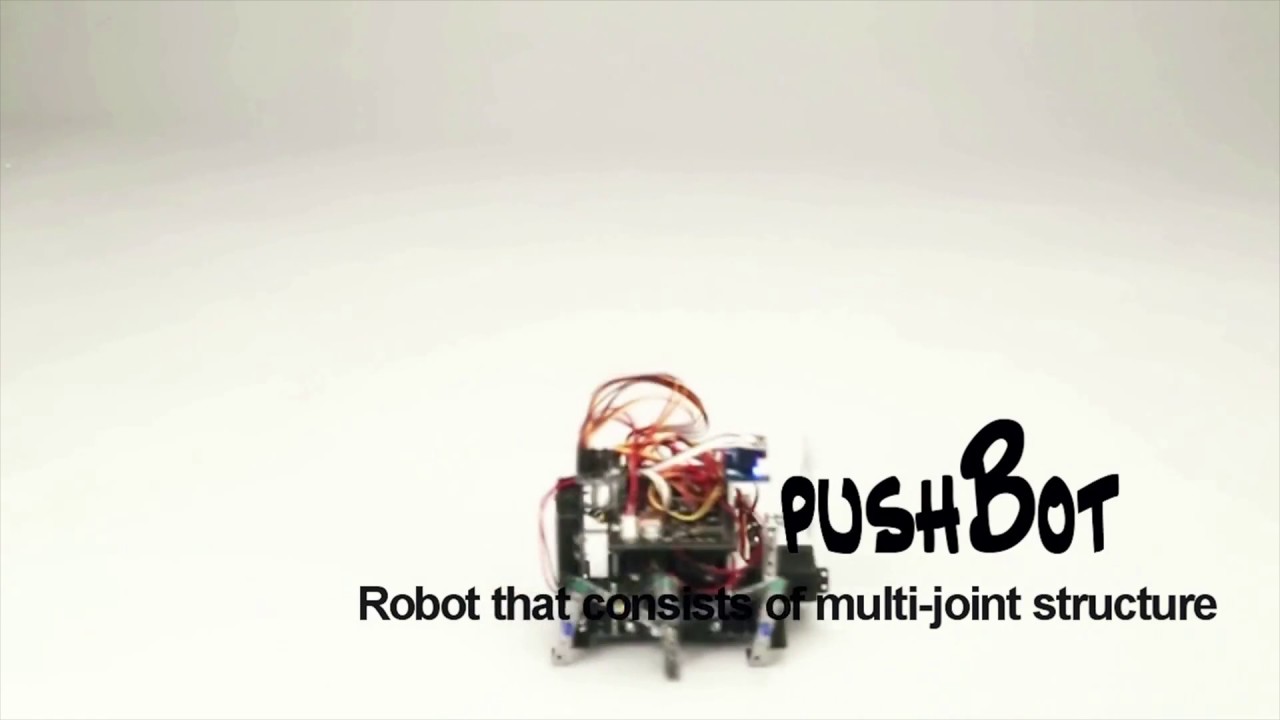 Образовательные Робот Робо Кит 5 PUSH BOT mp4 - YouTube