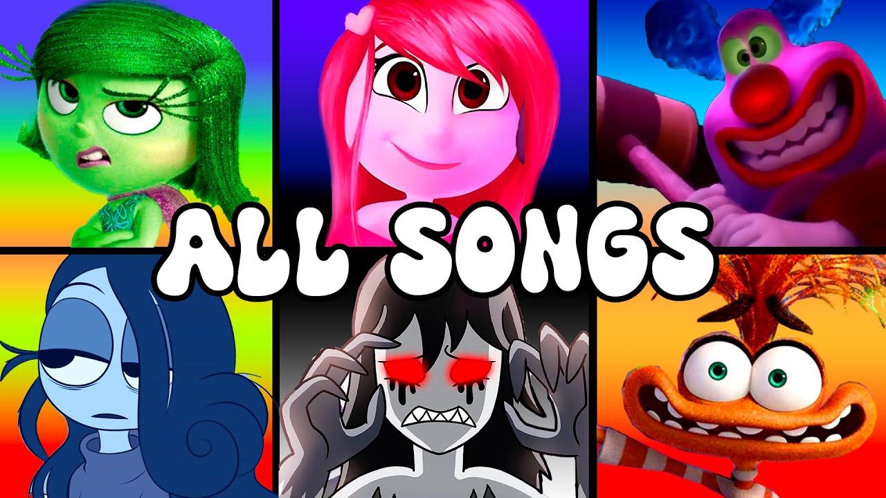 All Inside Out 2 Songs And Music Videos! Part 5 - YouTube