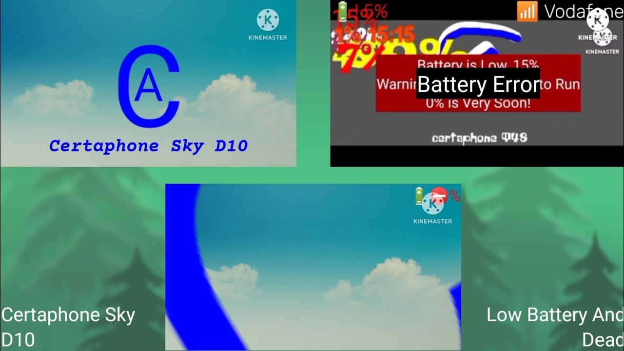 Certaphone Sky D10 Low Battery And Dead - YouTube