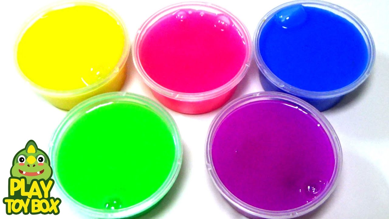 Learn Colours Slime Surprise Toys Disney Minnie Mouse Simpsons - YouTube