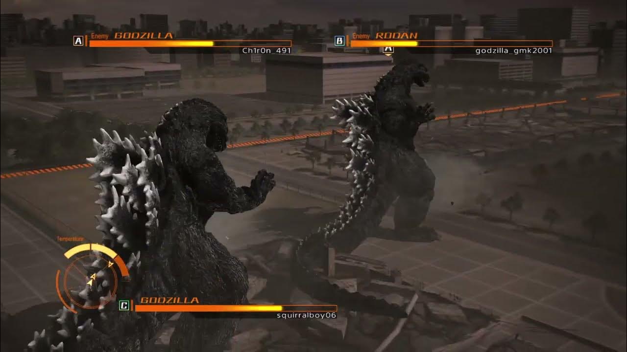 GODZILLA PS4 - Heisei Godzilla vs Heisei Godzilla vs Rodan - YouTube