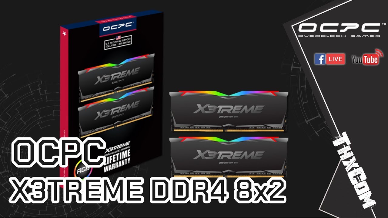 [สด] OCPC แรมน้องใหม่ที่กำลังจะมาขายในไทย !! - YouTube