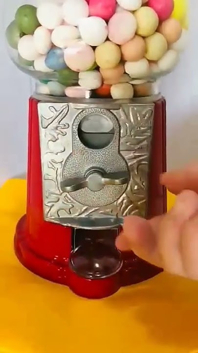 Satisfying ASMR /Playing GUMBALL MACHINE #best #howto #trending #asmrsounds #shorts - YouTube