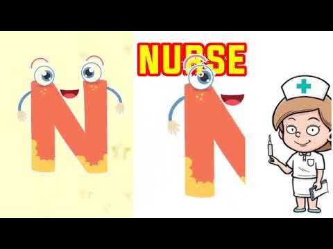 Learn Alphabet N- Phonics Letter N - Learn The Alphabet N with kids ...