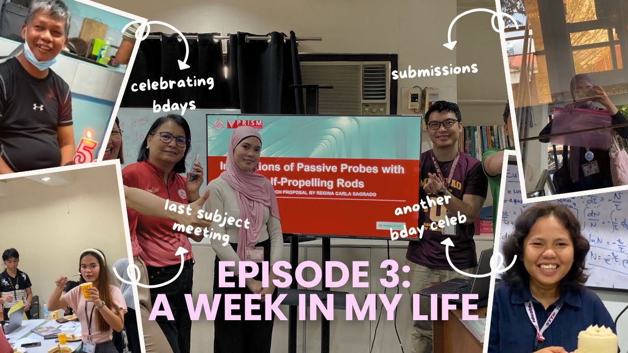 hectic yet fulfilling week in our lives(msu-iit senior physics students ...