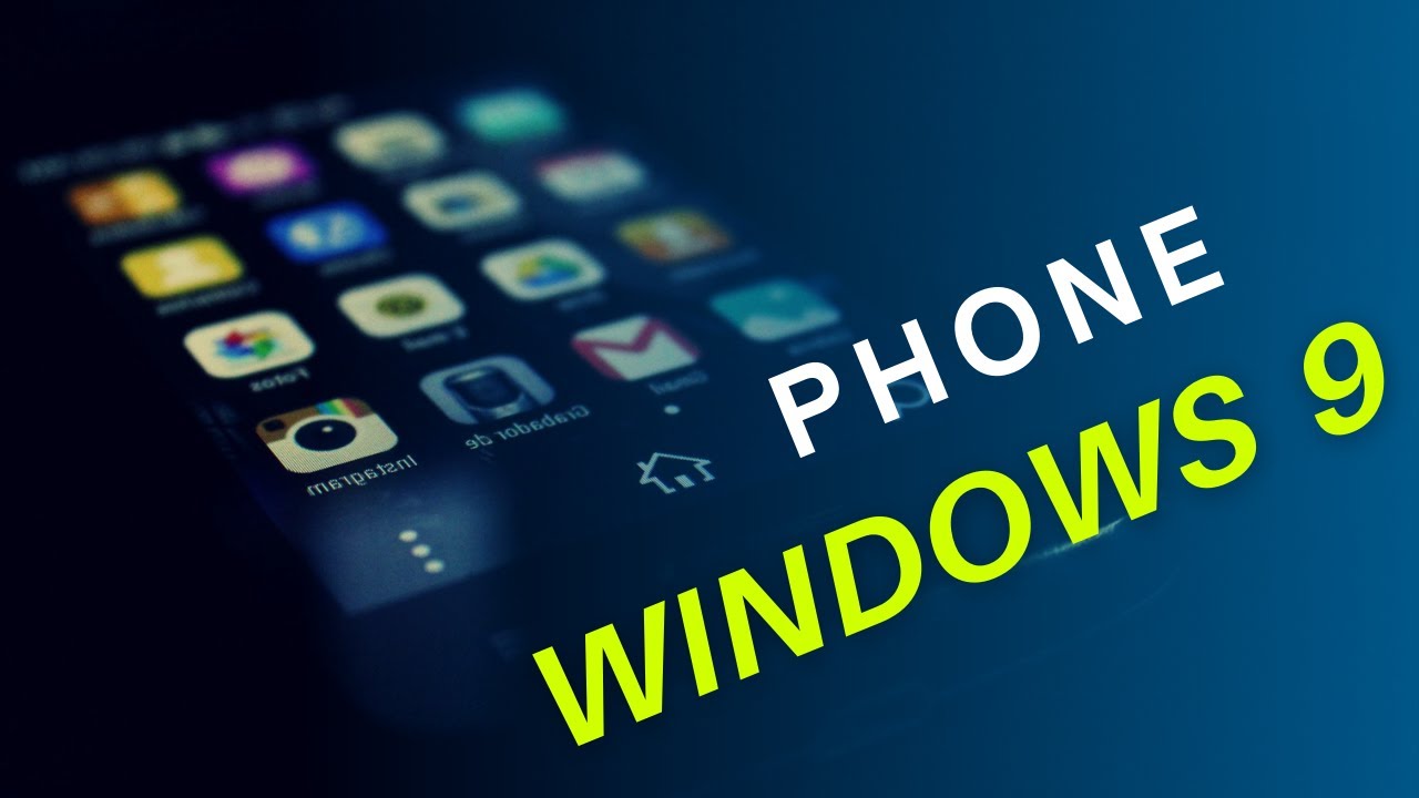 WINDOWS 9 PHONE introducing in 2021 - YouTube