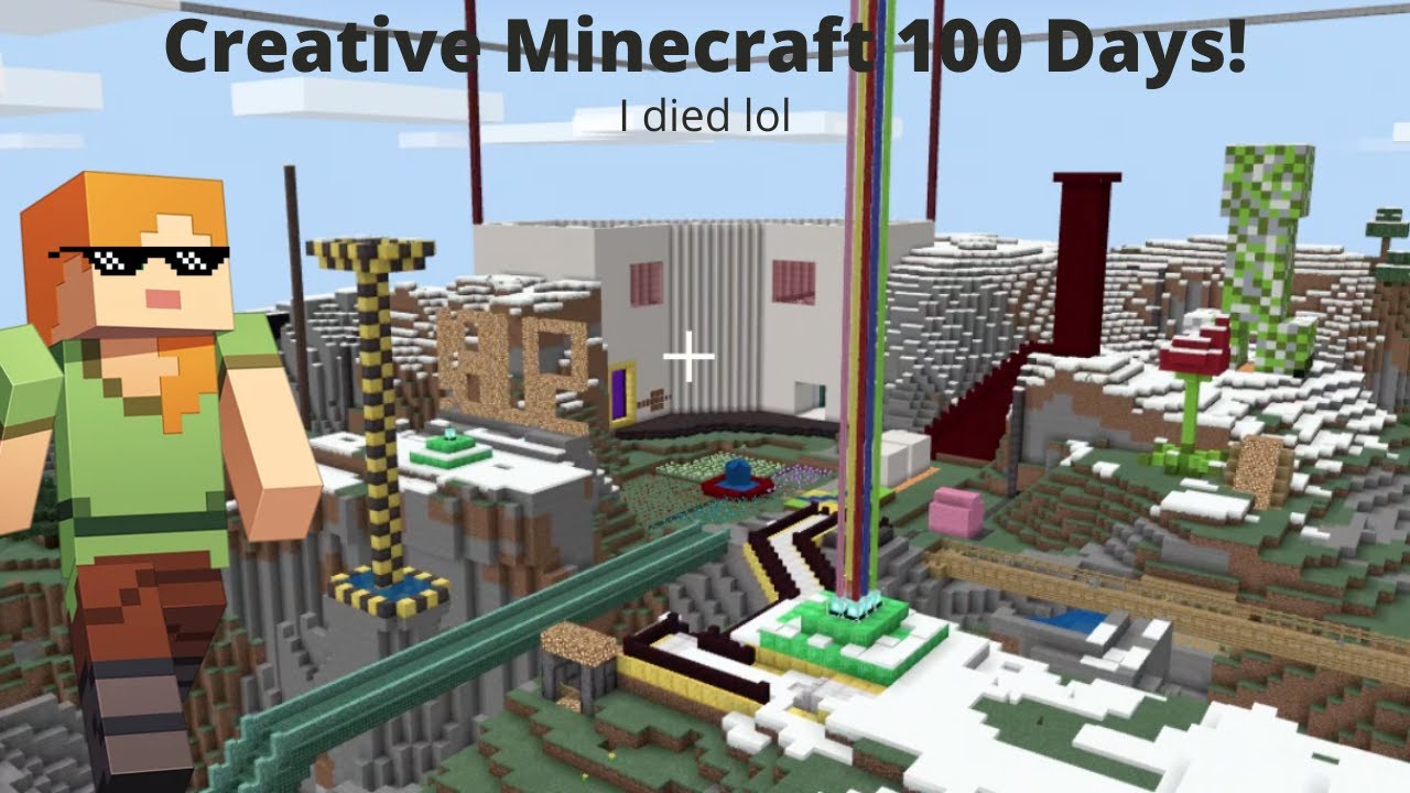 I Played 100 Days of Minecraft in Creative Mode, and This Is What ...