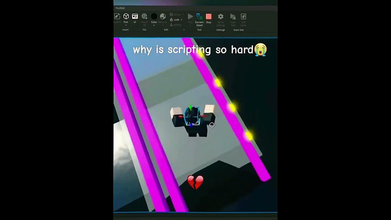 why is scripting so hard #edit #hearttrend #funk #phonk #roblox #robloxedit #fyp #foryou # ...
