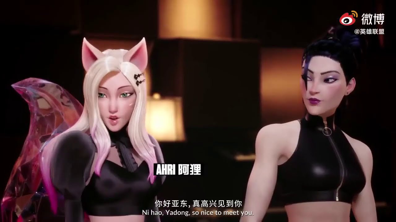 KDA-MORE Weibo Interview - ALL OUT EP behind the scenes interview - YouTube