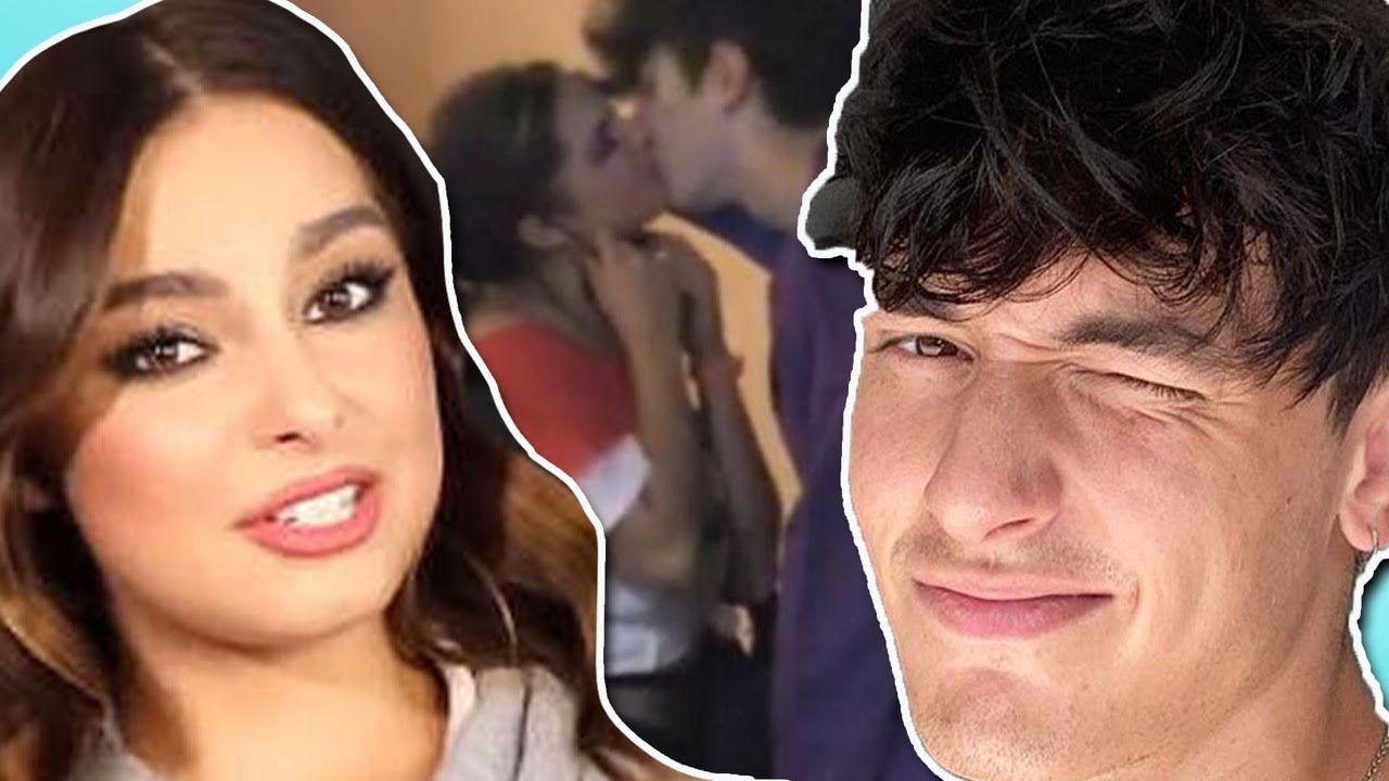 Addison Rae and Bryce Hall's Passionate MAKE OUT!! | Hollywire - YouTube