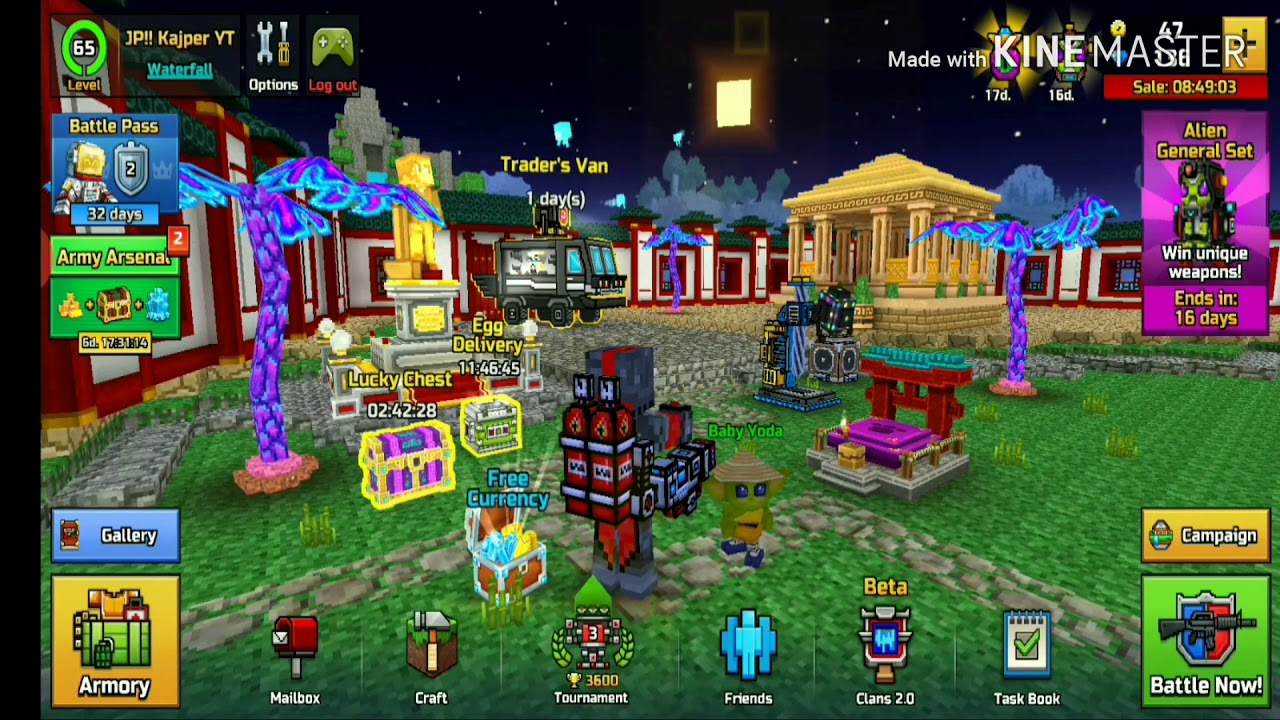 Join my and waterfalls clan! |PG3D - YouTube