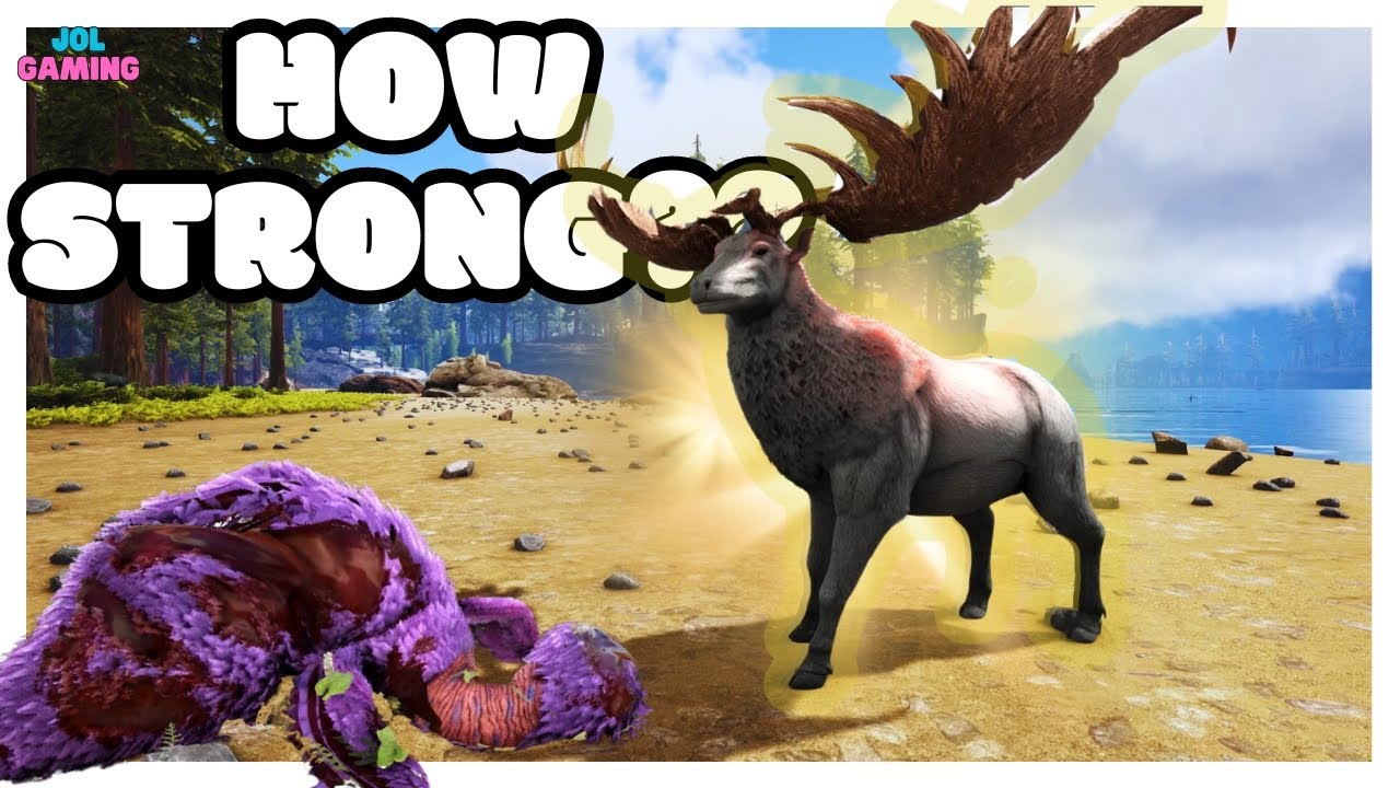 He's Insanely Strong For A Moose?? - YouTube